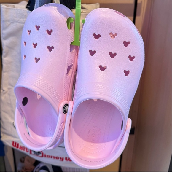 CROCS | Shoes | New Disney Parks Pink Mickey Mouse Crocs | Poshmark